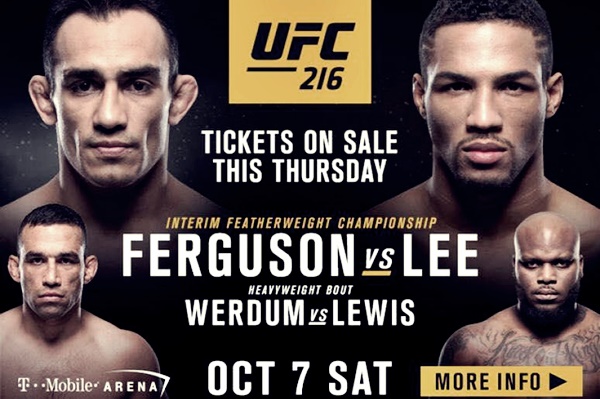 [UFC 216] 퍼거슨 vs 리 ... 맥그리거 상대는 누구?