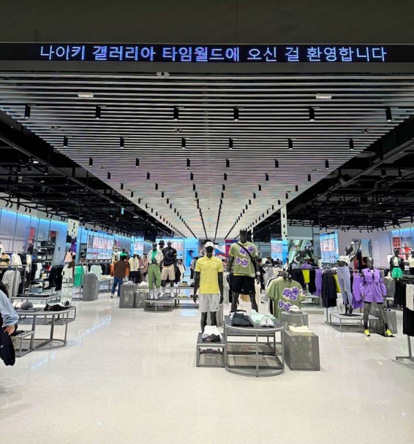 갤러리아타임월드, 중부권 최대 규모 ‘나이키 라이즈 (NIKE RISE)’ OPEN